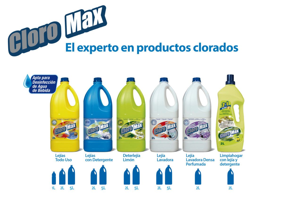 Gama CloroMax: ayuda a prevenir la propagación del Covid19 – Quicesa